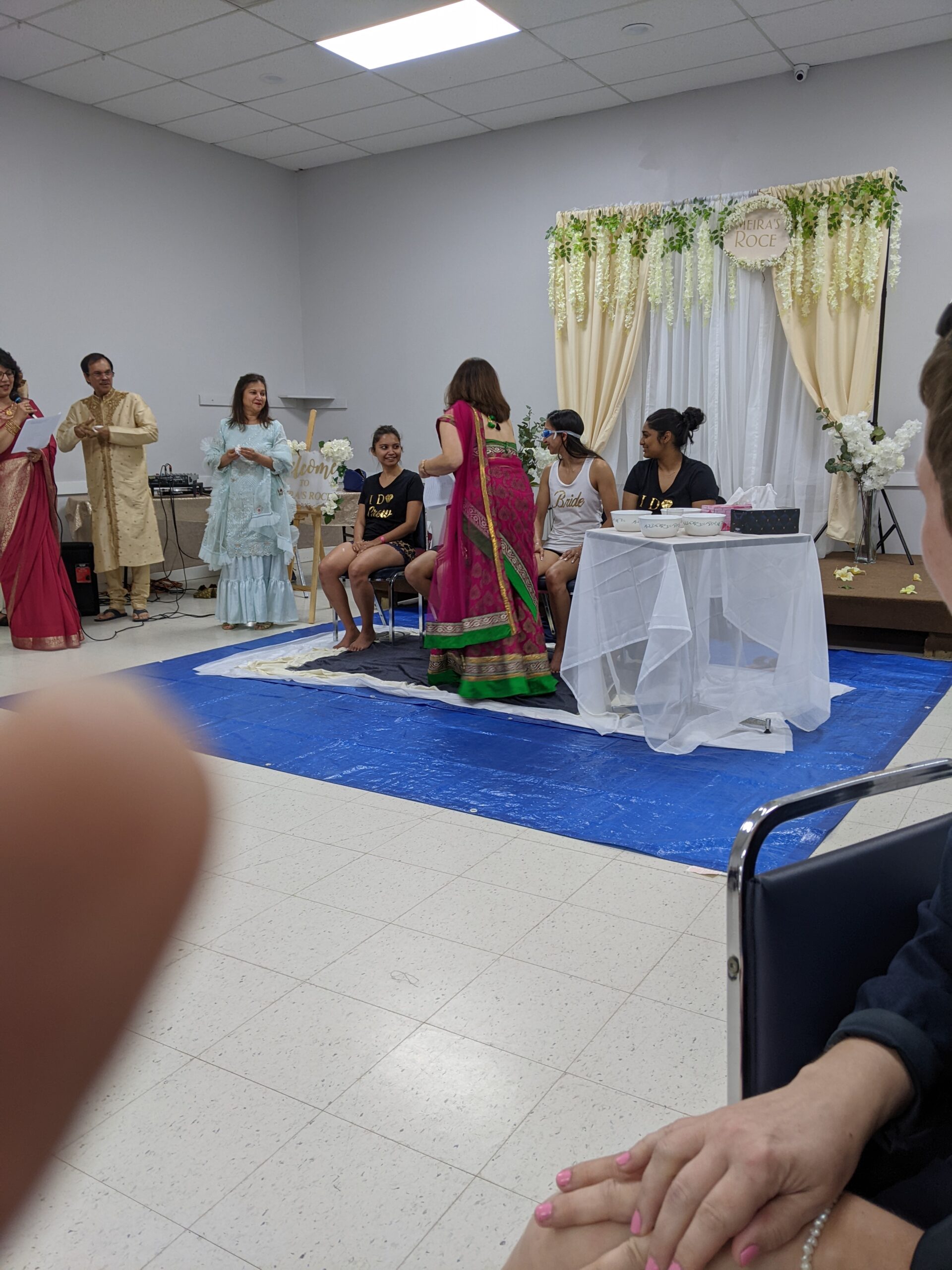 Roce Ceremony at an Indian Wedding - Four Columns of a Balanced Life